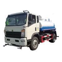China Good Quality HOWO 8000 Litres Water Truck  Water Spray Watering Cart Water Tanker Truck for sale