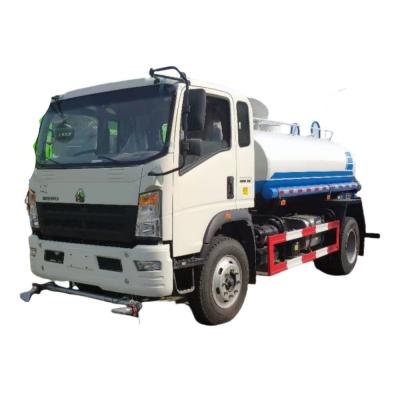 China Good Quality HOWO 8000 Litres Water Truck  Water Spray Watering Cart Water Tanker Truck for sale