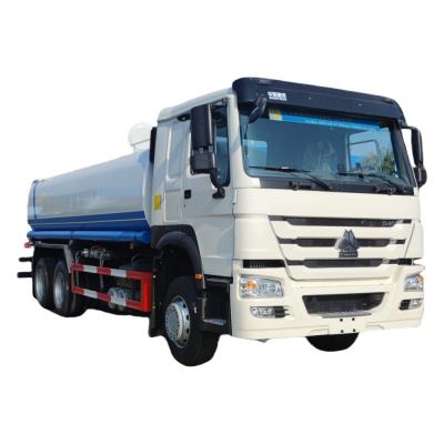 China Good Quality HOWO 6X4 20000 Litres Water Bowser Sprinkle Spray Truck Watering Truck Water Tanker Truck for sale