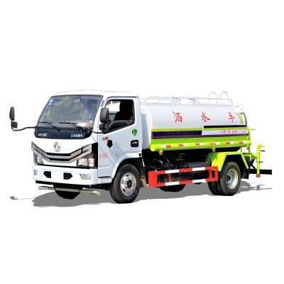 China Factory Customized DFAC DongFeng 5000 Litres  Water Bowser Sprinkle Truck Watering Cart Water Tanker Truck Water Tank Truck for sale