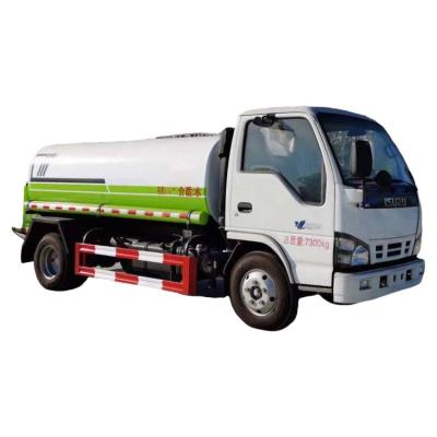 China China Factory ISUZU Small Light  Water Bowser Sprinkle Truck Watering Cart Water Tank Truck for sale