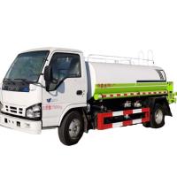 China ISUZU 5000 Litres Water Tanker Truck Water Spray Bowser Sprinkler Truck Watering Cart Water Truck for sale