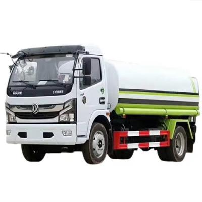 China Factory Customized DFAC DongFeng 9000 Litres  Water Bowser Sprinkle Truck Watering Cart Water Tanker Truck Water Tank Truck for sale