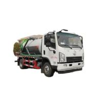 China New Brand Small 4*2   5000 Liters  6000 Liters Sewage  Suction Truck With Sewage Pump for sale