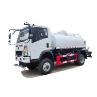 China Factory Sales Howo Right Hand Drive 4x2 4x4 Water Bowser 3-5ton Water Tanker for Sale for sale