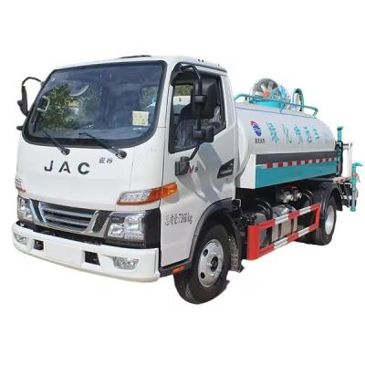 China JAC 5000 Litres Water Spray Sprinkler Bowser  Water Tanker Truck Water Truck for sale
