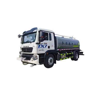 China New Famous Brand tank Capacity 12000L 15000L Water Tanker Truck for Sale Philippines for sale