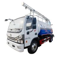 China Small Mini Dongfeng Left Hand Drive 5000L Cannon Spray Water Truck for sale