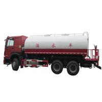 China SINOTRUK Howo 6x4  20000L Street Cleaning Truck 20000L Street Flusher Truck  20000L Water Tanker Transport Truck for sale