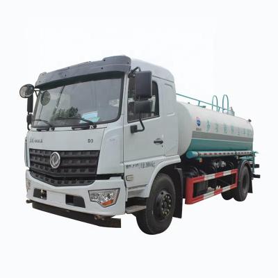 China Dongfeng 12-14 Cbm   Street Spraying  Truck Sprinkler Truck Waterwheel   With Fog Cannon for sale