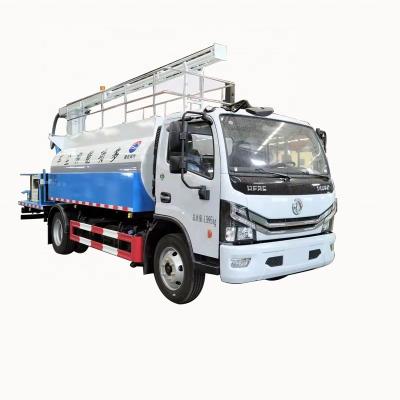 China Dongfeng Single Row 7-8 Cbm   Sprinkler Truck  Water Tanker for sale