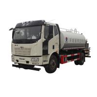 China FAW   12000-14000 Liters  Dust Suppression, Disinfection, Water Truck for sale