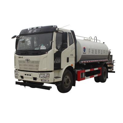 China FAW   12000-14000 Liters  Dust Suppression, Disinfection, Water Truck for sale