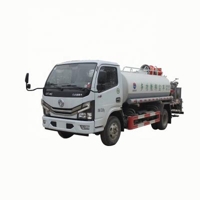 China Dongfeng Single Row 4000 -5000 Liters Sprinkler Truck Watering Truck  tank Truck for sale