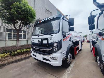China DONGFENG 4x2 Drive Wheel Fuel Bowser Truck 8000L Tank Diesel Manual Transmission New Condition Water Fuel Refueling Vehicles for sale