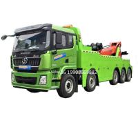 China Shacman EURO 5 Wrecker Tow Truck 11000mm for Car Recovery for sale