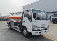 China ISUZU 5000L Fuel Tanker Truck 4X2 Manual Transmission for sale