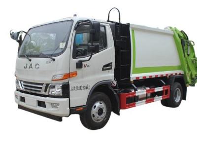 China JAC 4X2 6CBM Compactor Garbage Truck for sale
