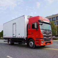 China JAC 10 Ton Refrigerated Truck Meat Fish Vegetable Transport Refrigerator Truck for sale