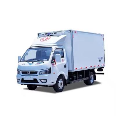 China DFAC DongFeng Small 3 Ton Freezer Refrigerated Truck Refrigerator Truck for sale