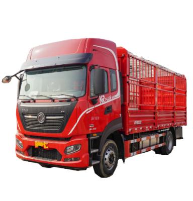 China 6.8 Meter Dongfeng High-rail Cargo Truck | 5-10T Load Capacity | Diesel Engine Fence Transport Livestock Truck for sale