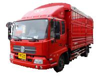 China 6.8 Meter Dongfeng High-rail Cargo Truck | 5-10T Load Capacity | Diesel Engine Fence Transport Livestock Truck for sale