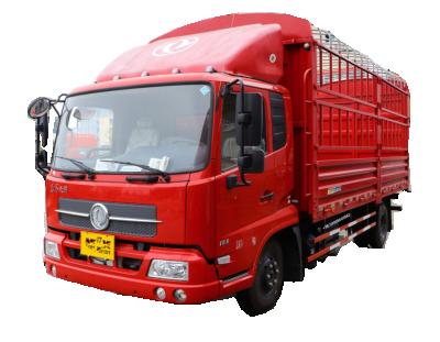 China 6.8 Meter Dongfeng High-rail Cargo Truck | 5-10T Load Capacity | Diesel Engine Fence Transport Livestock Truck for sale