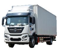 China 6.8 Meter Dongfeng High-rail Cargo Truck  Van truck| 5-10T Load Capacity | Diesel Engine Transport  Truck for sale