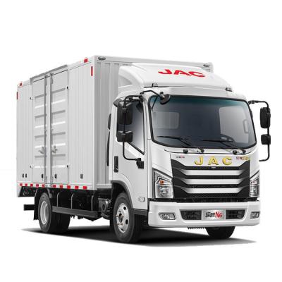 China JAC Van Truck Light Truck Left Hand Drive 140hp Cargo Truck for sale