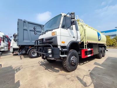 China 6x6 Drive Wheel Tanker Truck Dongfeng 6x6 Manual Transmission Tanker Truck Factory Direct Sale Multi-Fuel Vehicle Q235 Carbon Steel/Stainless Steel Tank 191KW/260HP Engine Power for sale