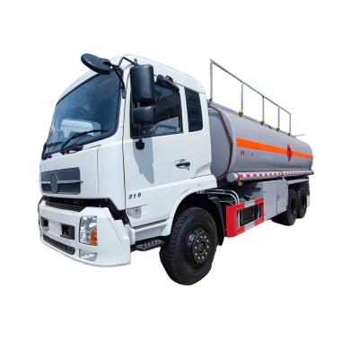 China Dongfeng High Quality Fuel Dispensing Truck 20 Square Mobile Oil Tanker with Metering System Diesel Engine for sale