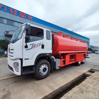 China FAW 6*4 Oil Delivery Truck with 20CBM Fuel Storage New Condition Manual Transmission for Mine Fuel Bowser Service for sale