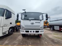 China FAW 4x2 drive wheel tanker truck  fuel tank truck model  manual transmission fuel truck  new condition tanker truck for sale