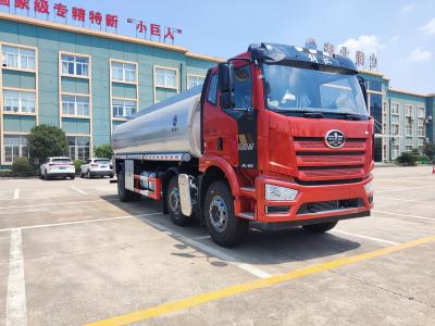 China FAW New Manual Fuel Refueling Truck 18CBM Construction Site LPG Tanker Vehicle 6x2 Middle Size Edible Oil Transporter for Oil for sale