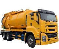 China ISUZU 4x2 Driver 10000L Sewage Suction Truck with Vacuum Pump for Sucking Waste Water Vacuum Sewer Tanker Suction Truck for sale