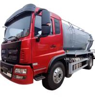 China Foton 4x2 Driver 10000L Sewage Suction Truck with Vacuum Pump for Sucking Waste Water Vacuum Sewer Tanker Suction Truck for sale
