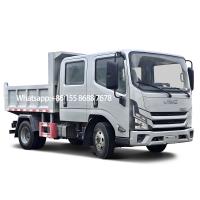 China JMC Double Cabin 4x2 Dump Truck with 5 Forward Shift for sale