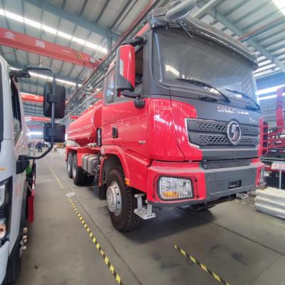 China Best-Selling SHACMAN 6*4 Fuel Tank Truck Turkmenistan Diesel Engine Used for Fuel Delivery Oilfield Crude Oil Transport for sale