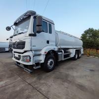 China SHACMAN 6x4 Manual Transmission Fuel Tank Truck 22CBM Mobile Fuel Vehicle for Construction Sites New Hot Sale Central Asia for sale