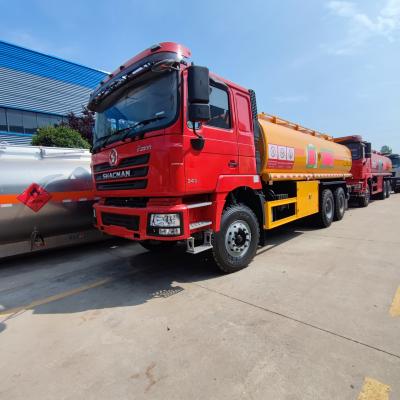 China SHACMAN 6x4 Manual Transmission Fuel Tank Truck 20CBM Diesel Storage Vehicle New Condition Bowser Truck with Cheap Price for sale