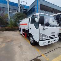 China ISUZU Mobile Fuel Vehicle Best Seller Fuel Bowser Truck Custom Platform Oil Mobile Gas Station 10CBM Fuel Tank Truck for sale