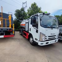 China ISUZU Aircraft Refueling Truck Mobile Fuel Vehicle Best Seller Fuel Bowser Truck Custom Platform Oil Mobile Gas Station 10CBM Fuel Tank Truck for sale