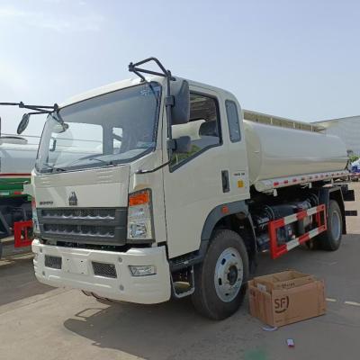 China HOWO 4*4 Fuel Carrying Truck 10CBM Fuel Tank Truck All-terrain Fuel Dispensing Trucks Oil Mobile Gas Station for sale