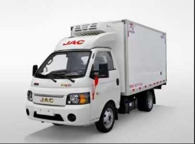 China JAC New Diesel Manual 4x2 Refrigerator Truck for sale