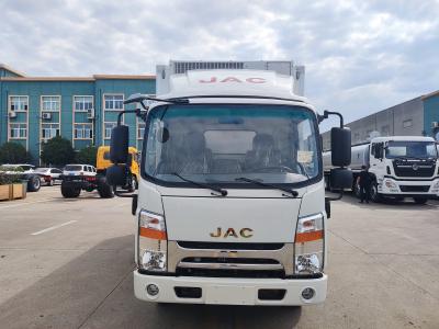 China JAC Ice Cream Refrigerated Box Truck 4*2 Refrigerator Truck for sale
