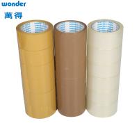 China Sealing BOPP Self Adhesive Tape , Printed 3 Inch Bopp Tape with 76.2mm Inner Core for sale