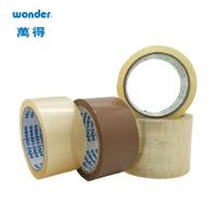 China Clear BOPP Packaging Tape 50m Length Brown Temporary Repair Use for sale
