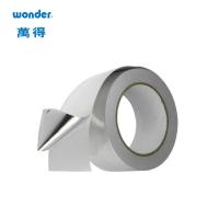 China Waterproof Strong Aluminum Foil Tape Silver  Sealing With Bopp Film for sale