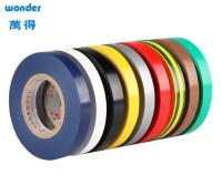 China Red Shiny Surface PVC Adhesive Tapes Cold Proof Voltage Resistant for sale