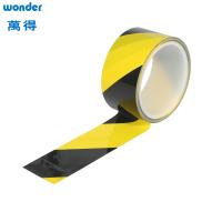 China Wonder OPP Warning PVC Adhesive Tapes Yellow Black Color Indoor Use for sale